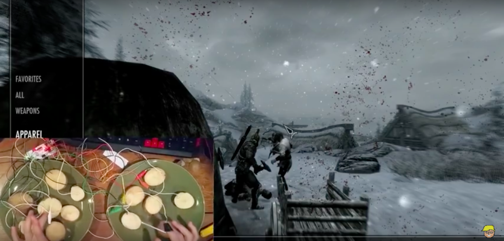 WATCH: Gamer plays ‘Skyrim’ using potatoes as controller | Inquirer ...