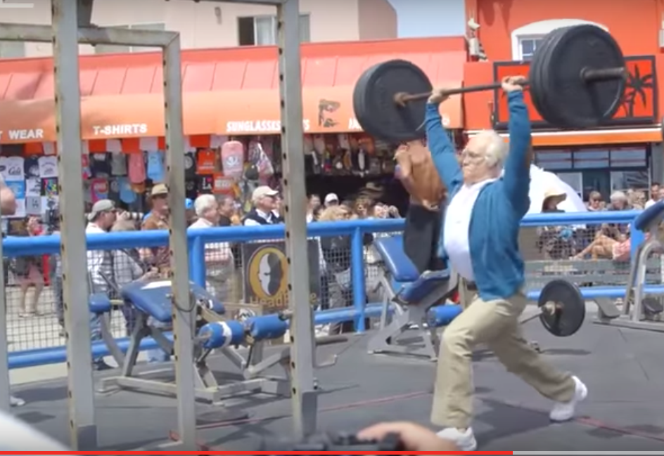WATCH: Powerlifter disguised as old man astonishes bodybuilders ...