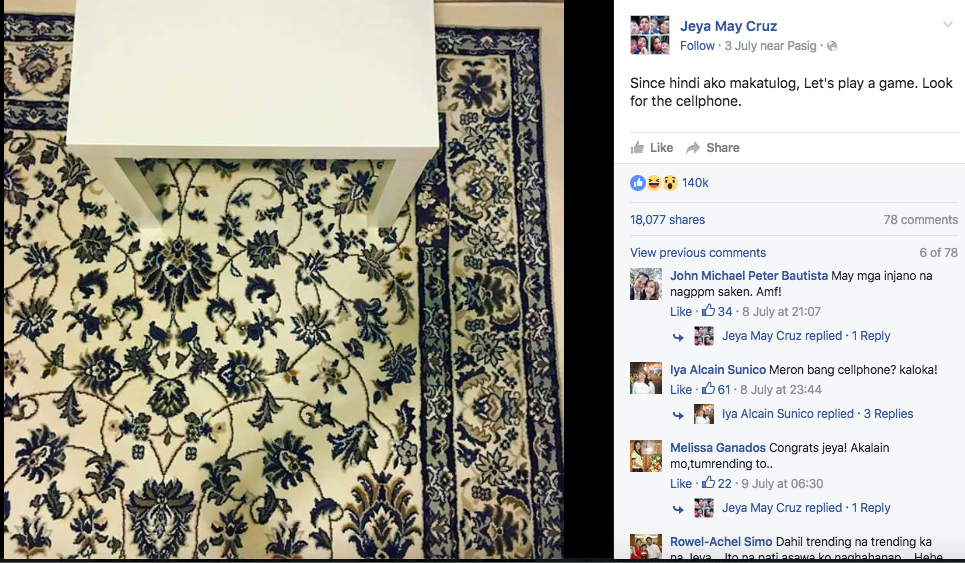 LOOK: Viral mobile phone illusion fazes netizens | Inquirer Technology