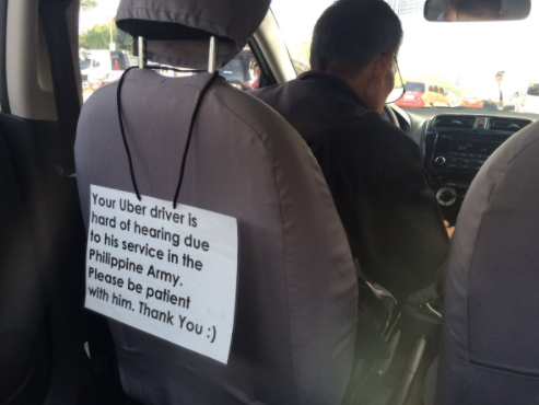 LOOK: Deaf Uber driver receives kudos from netizens | Inquirer Technology