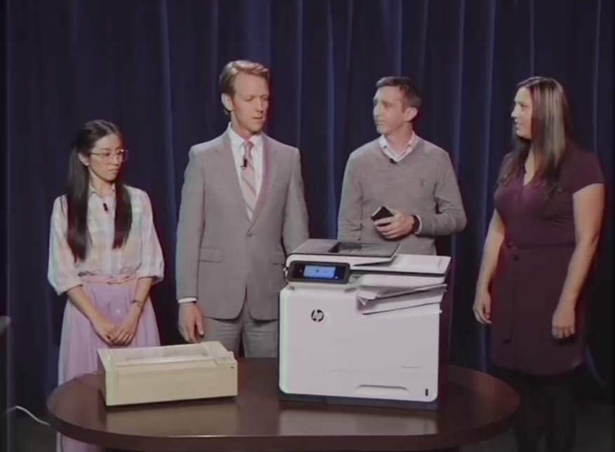 WATCH: HP PageWide printer ad goes amusingly retro | Inquirer Technology