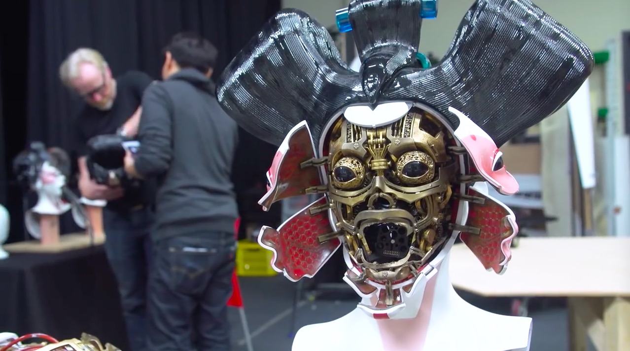 WATCH: Adam Savage meets Ghost in the Shell's robotic geisha | Inquirer ...
