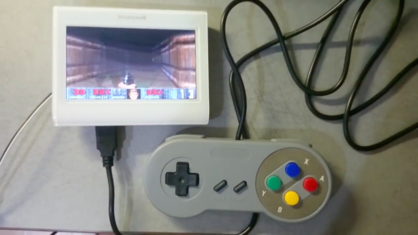 WATCH: FPS game ‘Doom’ played on a thermostat | Inquirer Technology