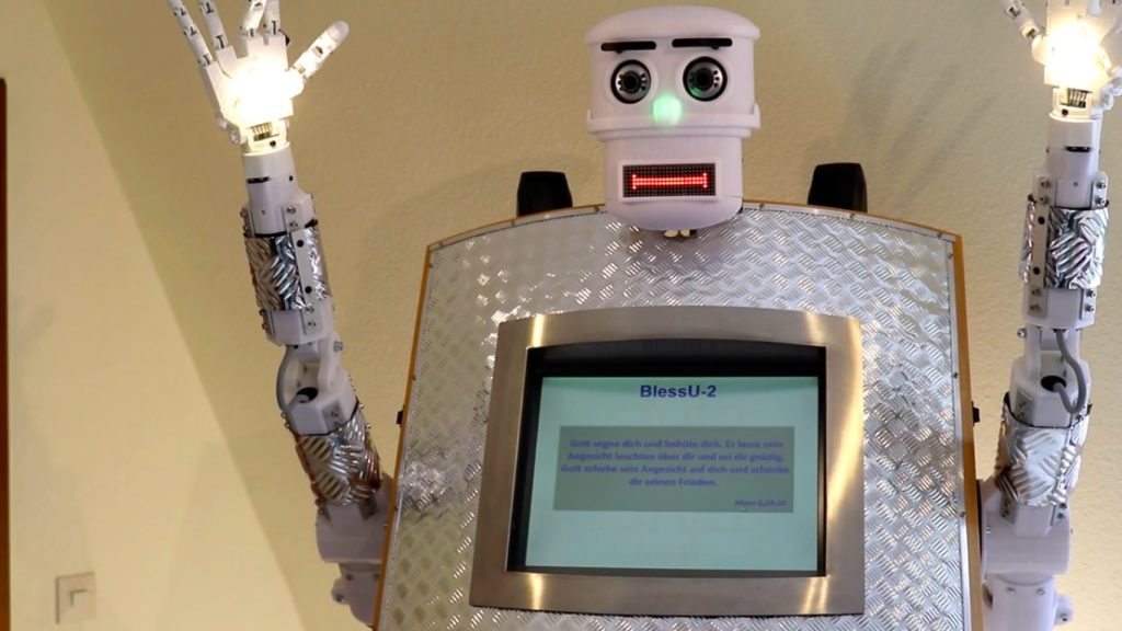 WATCH: Robot ‘priest’ eyed to spark debate on artificial intelligence ...
