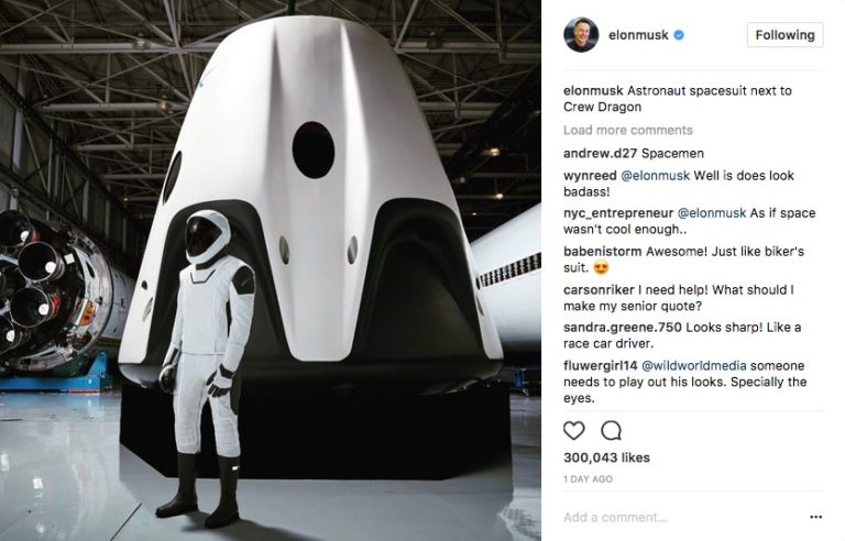 LOOK: Elon Musk reveals full view of SpaceX astronaut flight suit ...