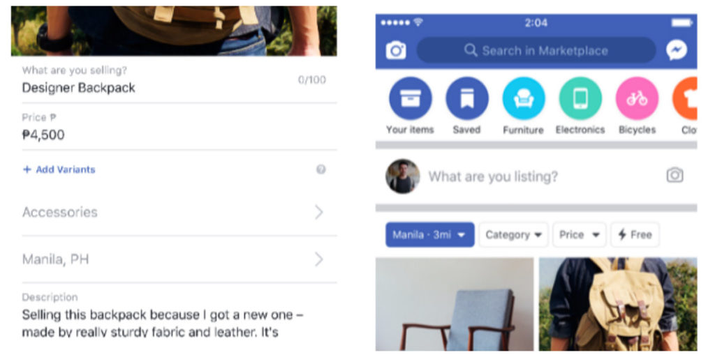 Facebook enables buy and sell Marketplace feature in PH | Inquirer ...