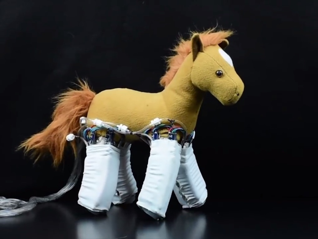 'Robotic skin' turns stuffed toys into robots | Inquirer Technology