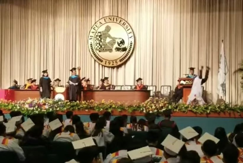 WATCH: MAPUA STEM grads perform 'moves' while receiving diploma onstage ...
