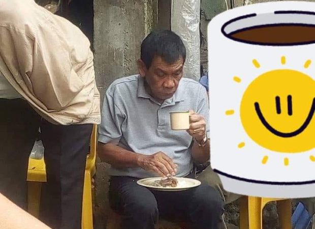 Duterte spotted eating with bare hands? Netizen says it's her ...