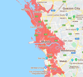 Rising sea levels likely to sink Metro Manila cities by 2050 – study