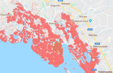 Rising sea levels likely to sink Metro Manila cities by 2050 – study