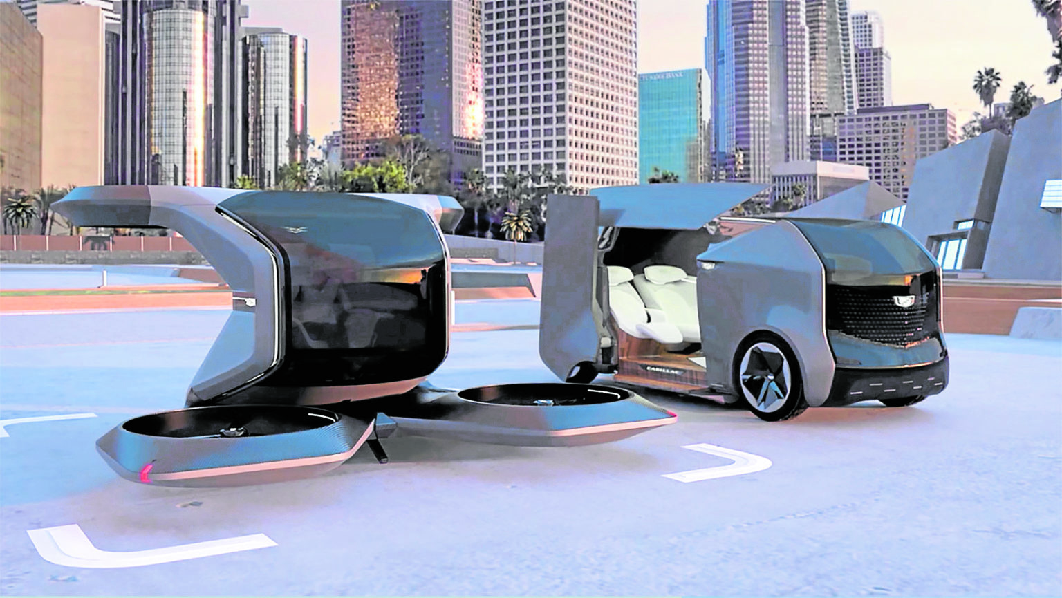 Look, up in the sky – a flying Cadillac! | Inquirer Technology