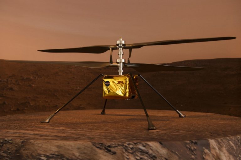 NASA's Mars helicopter succeeds in historic first flight | Inquirer ...