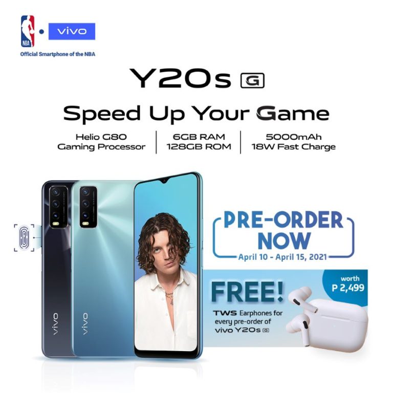 Top-notch gaming smartphone vivo Y20s [G] is now available