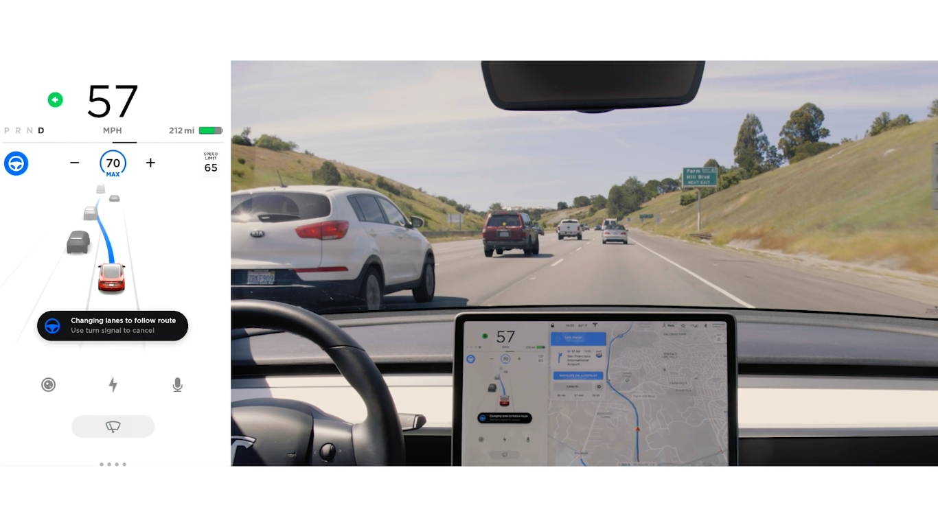 Tesla's Autopilot can soon detect turn signals, hazard lights and more ...