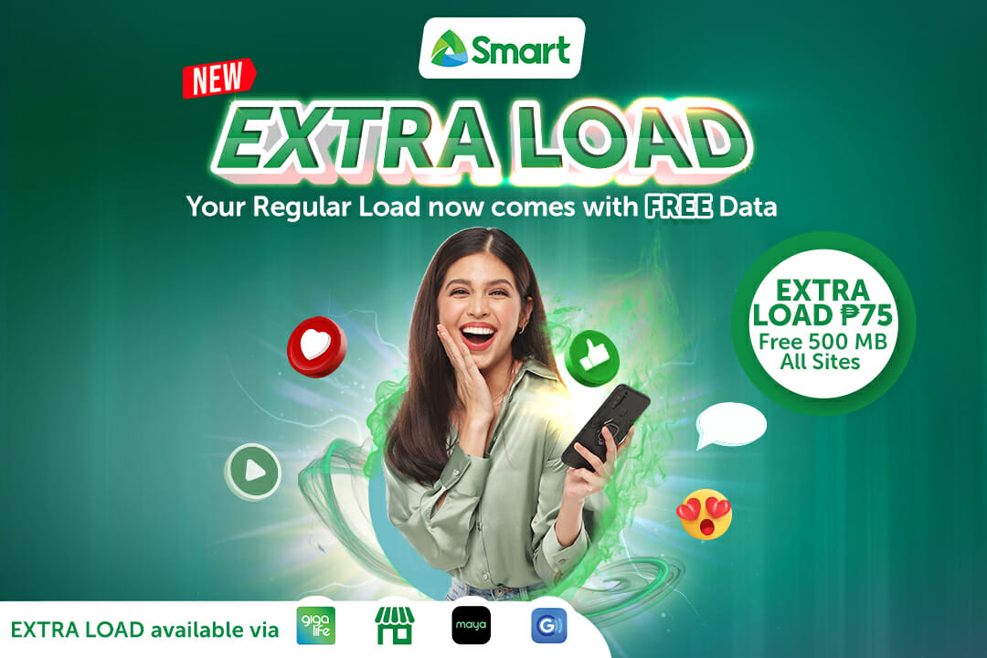 Smart boosts regular load with free data via new Extra Load offers