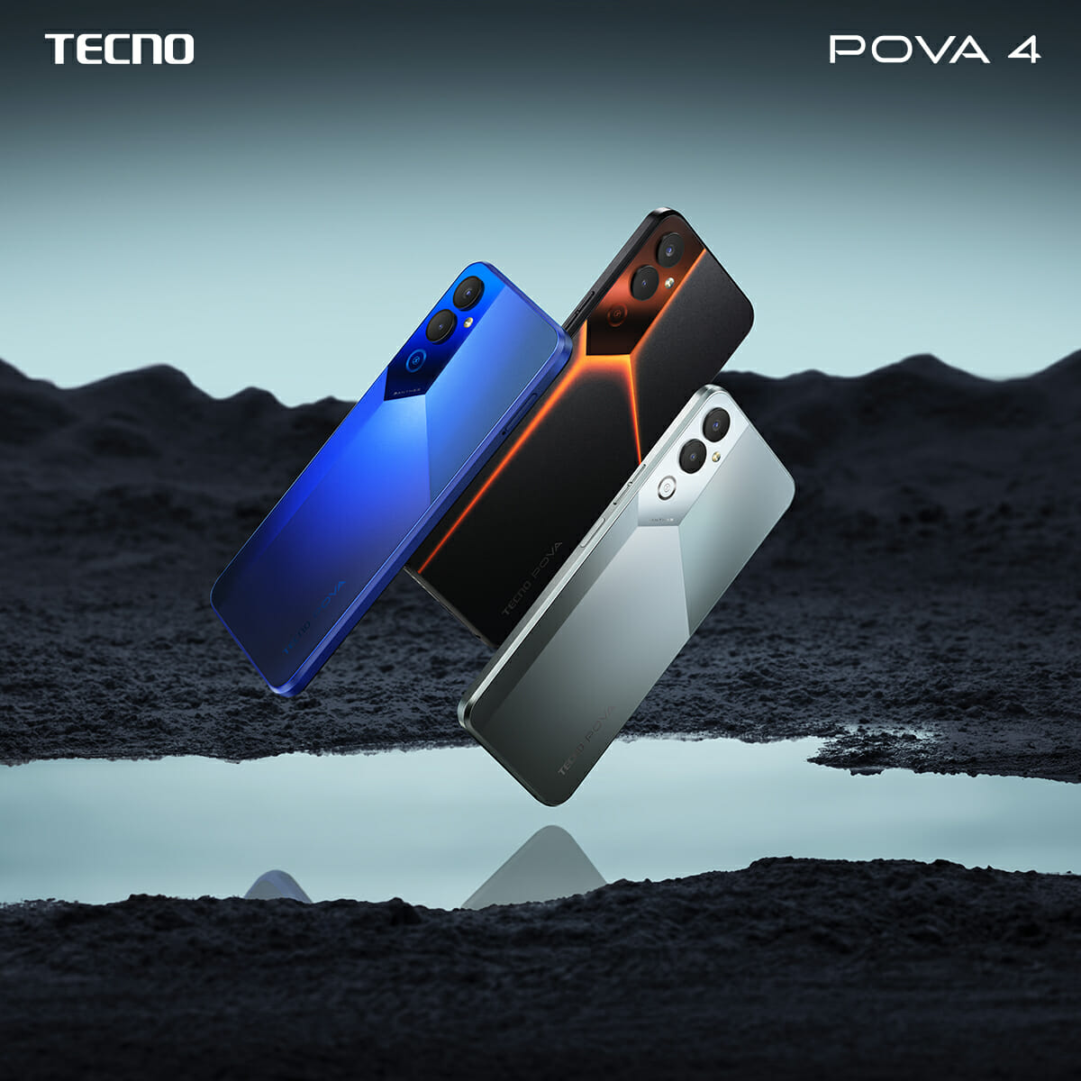 TECNO gaming smartphone TECNO POVA 4 to retail at under P8K in Shopee