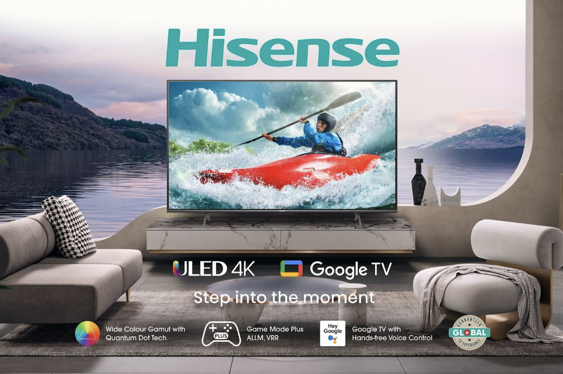 Jazz up your holidays with Hisense U60H 4K ULED Google TV