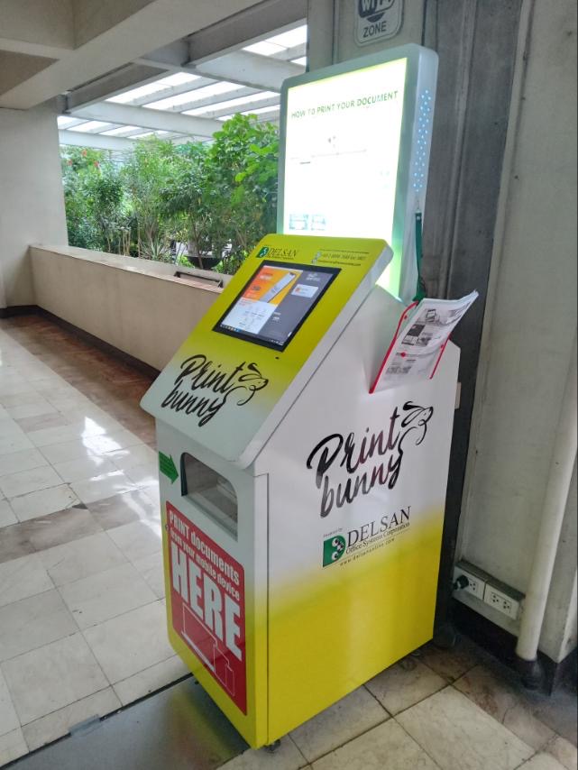 Print on the go at the Print Bunny Kiosk | Inquirer Technology