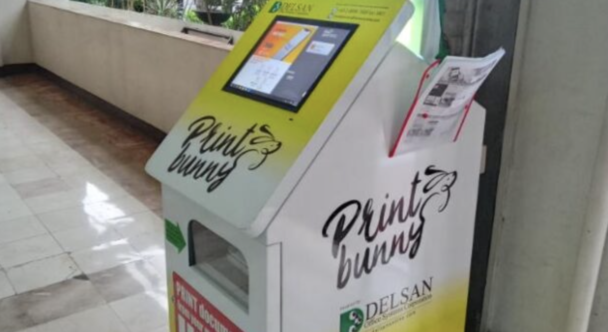 Print on the go at the Print Bunny Kiosk | Inquirer Technology