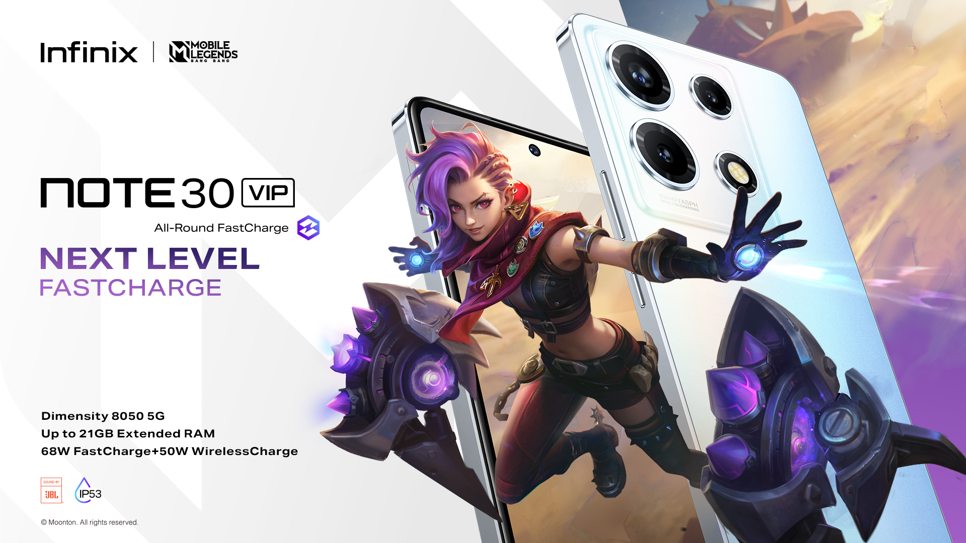 Infinix launches NOTE 30 VIP with ground-breaking 65W wired and 50W wireless fast charging