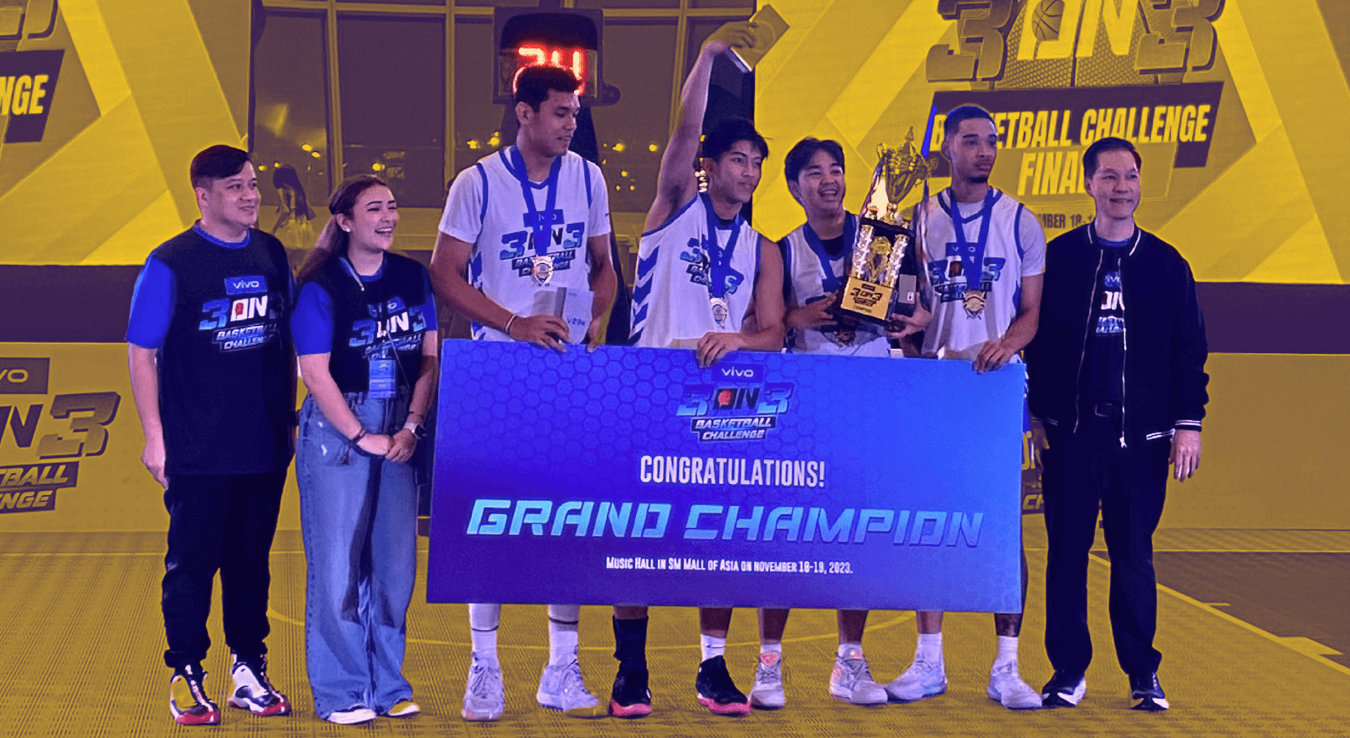 Benilde emerges as Grand Champion in vivo 3 on 3 Basketball Challenge