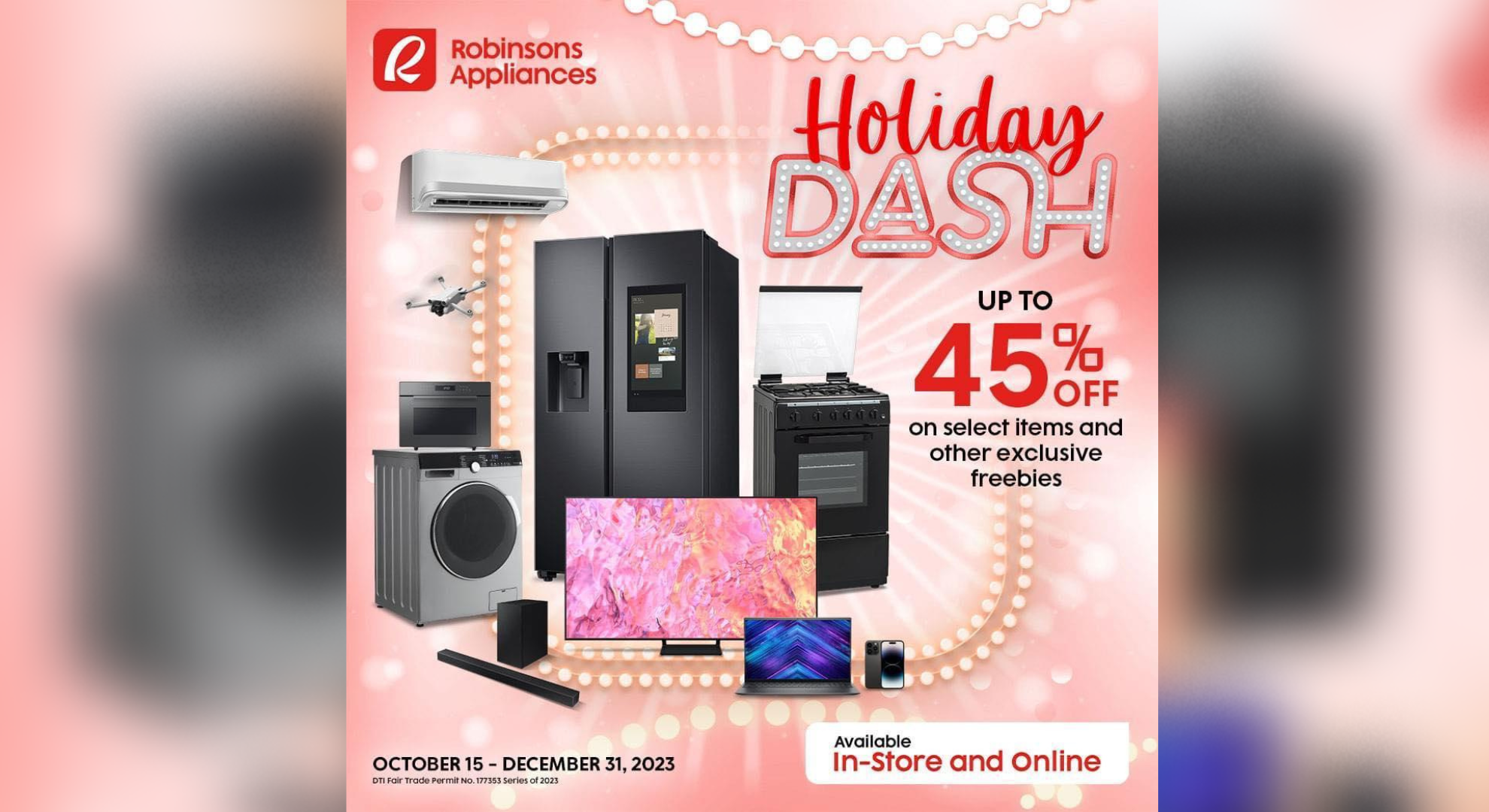 Robinsons Appliances' Holiday Dash unwraps unbeatable deals and jolly ...