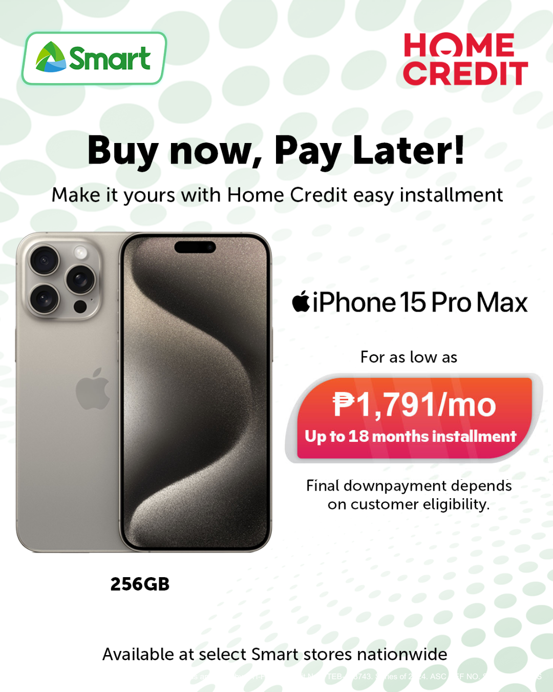 Smart partners with Home Credit to offer affordable financing options ...