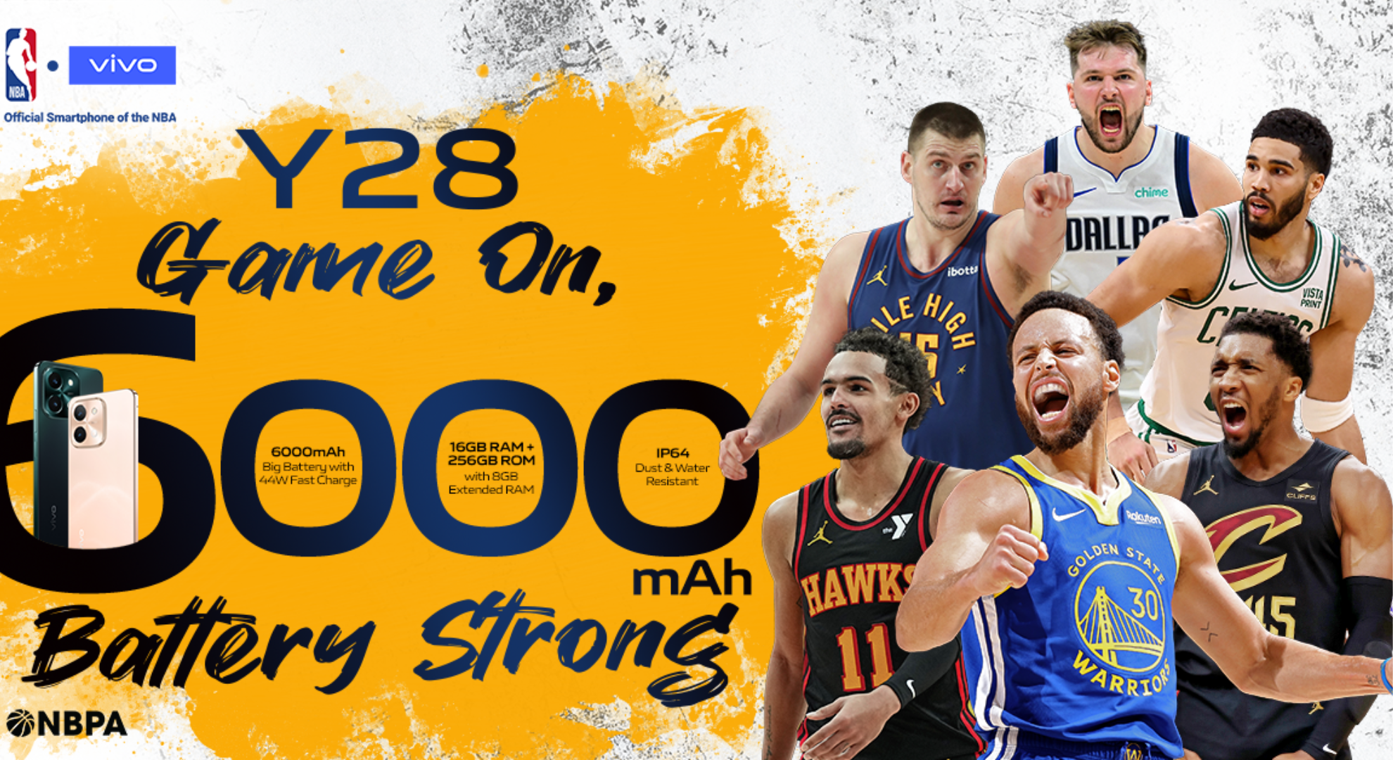 vivo Y28 with 6000mAh battery and IP64 rating now available, starts at ...