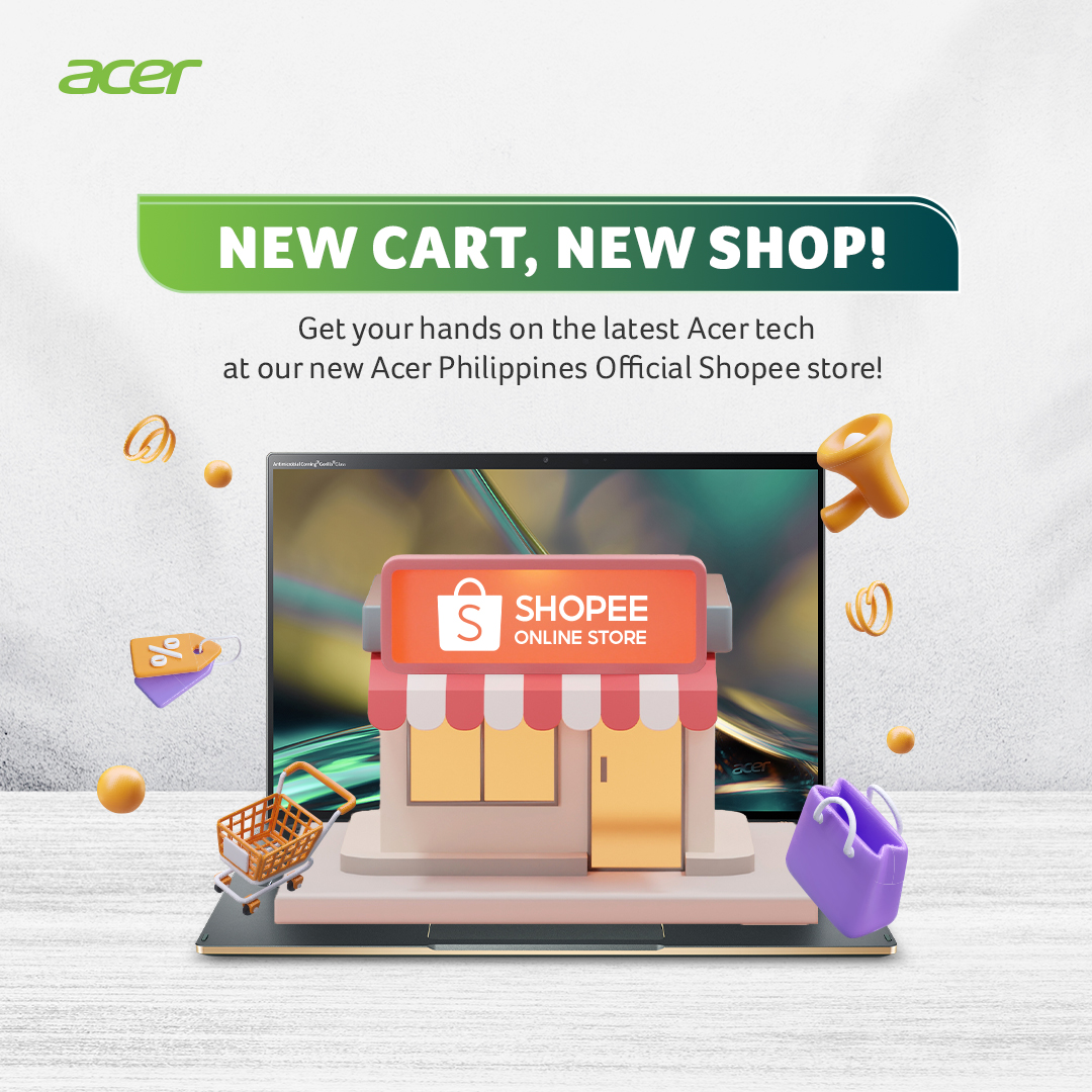 Acer opens official store on Shopee, offering exclusive deals and wide ...