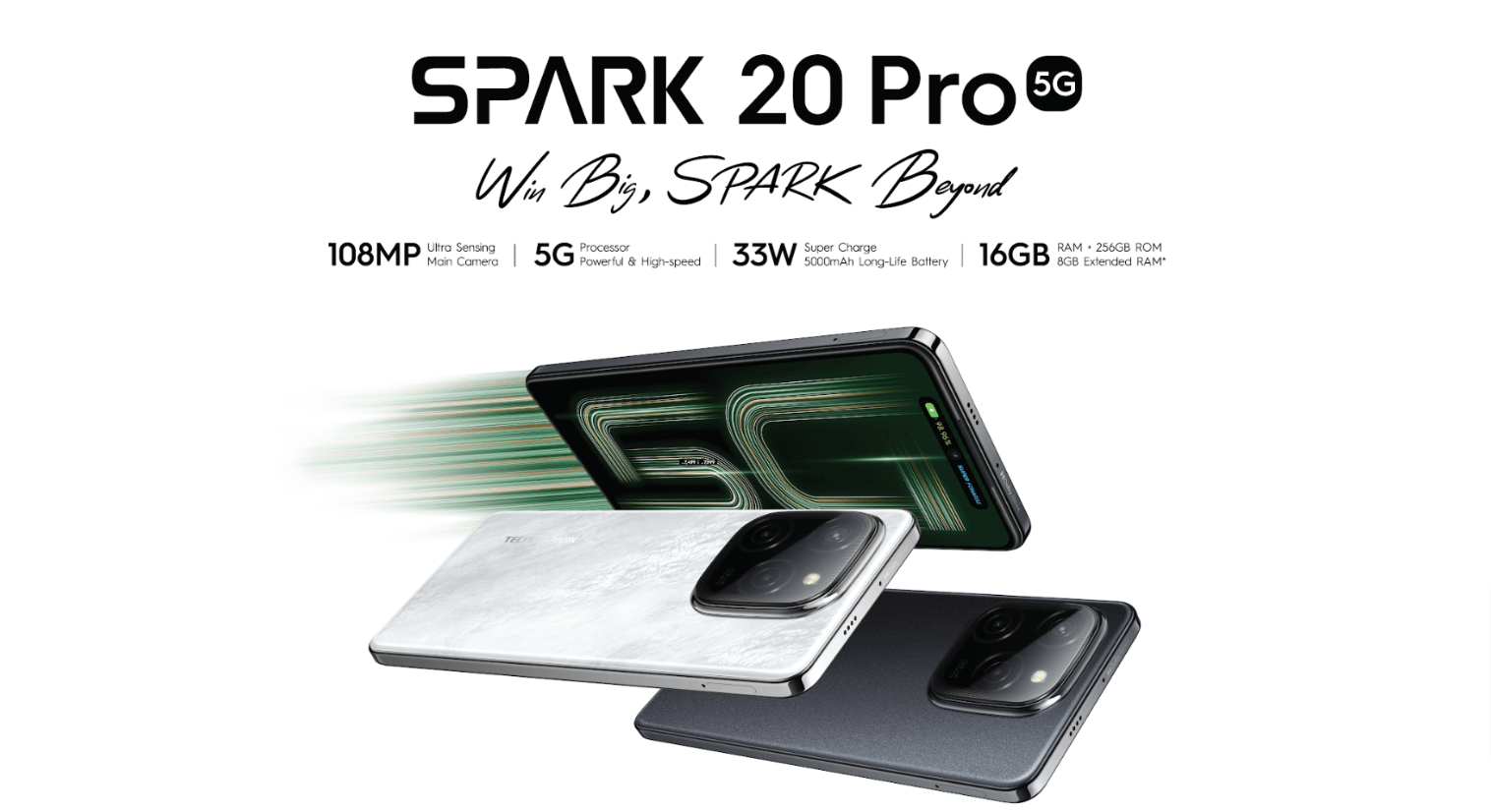 TECNO launches SPARK 20 Pro 5G – the SPARK 20 Series’ first 5G ...