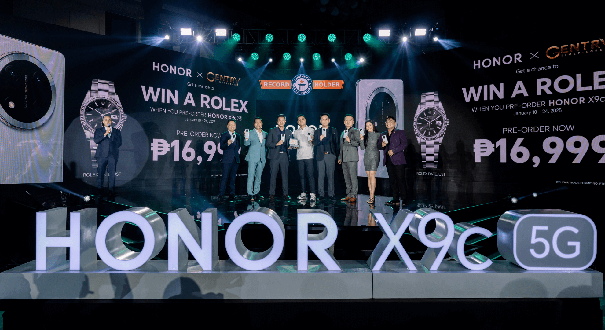 You can still win a ROLEX Watch! Pre-order HONOR X9c 5G NOW for only ...
