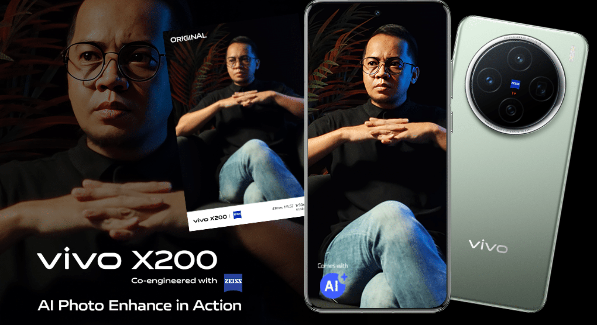 Vivo X200 smartphone launches with advanced AI photo enhancement ...