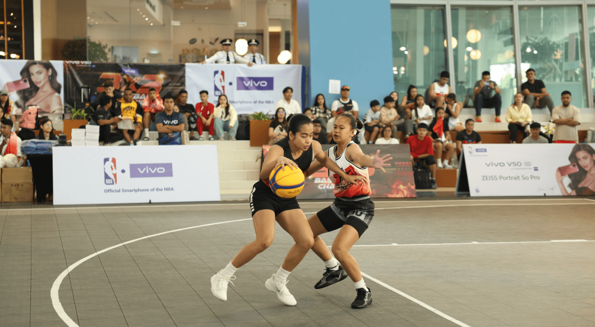Fast-paced action unfolded in vivo 3x3 Basketball Challenge Year 3