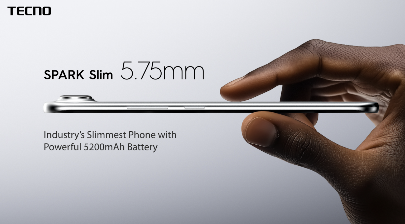 TECNO SPARK Slim to debut at MWC: World's Thinnest 5.75mm Phone with ...