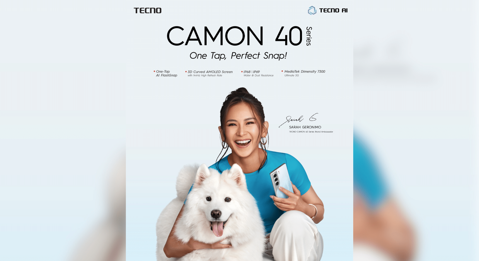 TECNO launches CAMON 40 Series with Sarah G | Inquirer Technology