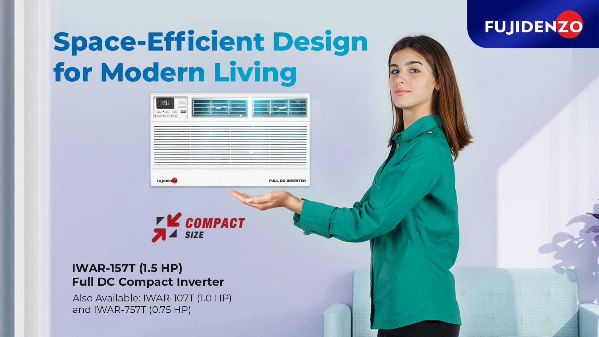 Here’s why Fujidenzo’s Full DC Compact HD Inverter Window Aircon is a ...