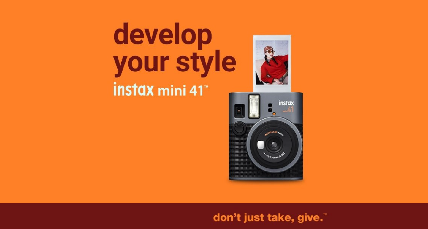Fujifilm launches new analog instant camera instax mini 41™ in the ...
