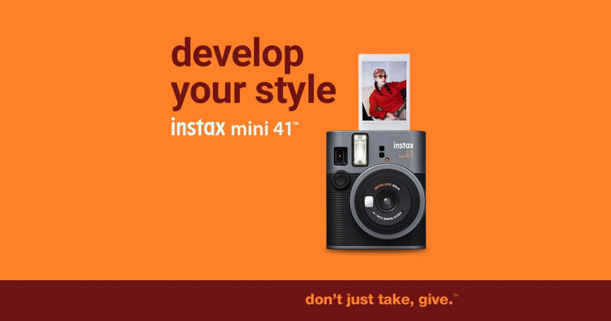 Fujifilm launches new analog instant camera instax mini 41™ in the ...