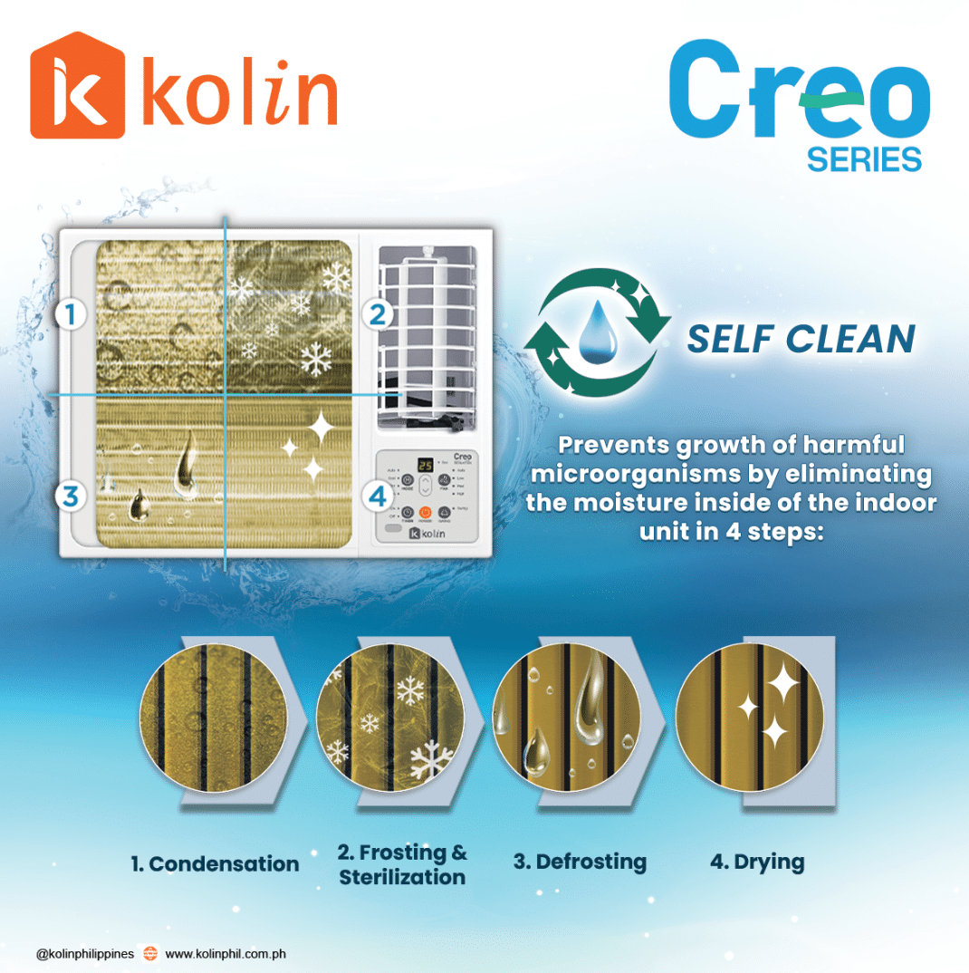 Stay fresh, dry, and comfortable this rainy season with the Kolin Creo ...