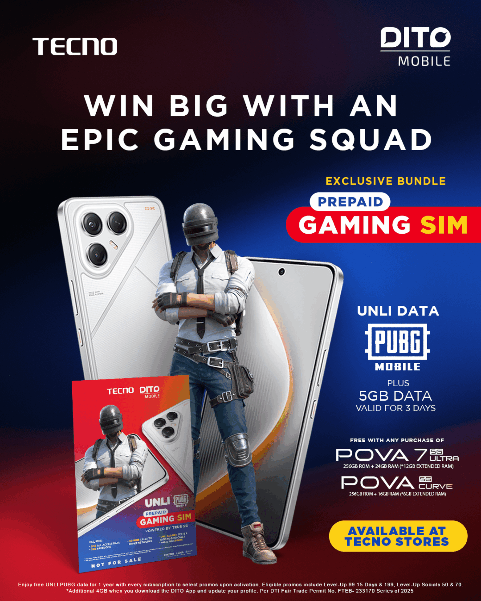 TECNO unleashes PH's first triple-crown official gaming phone, POVA 7 ...