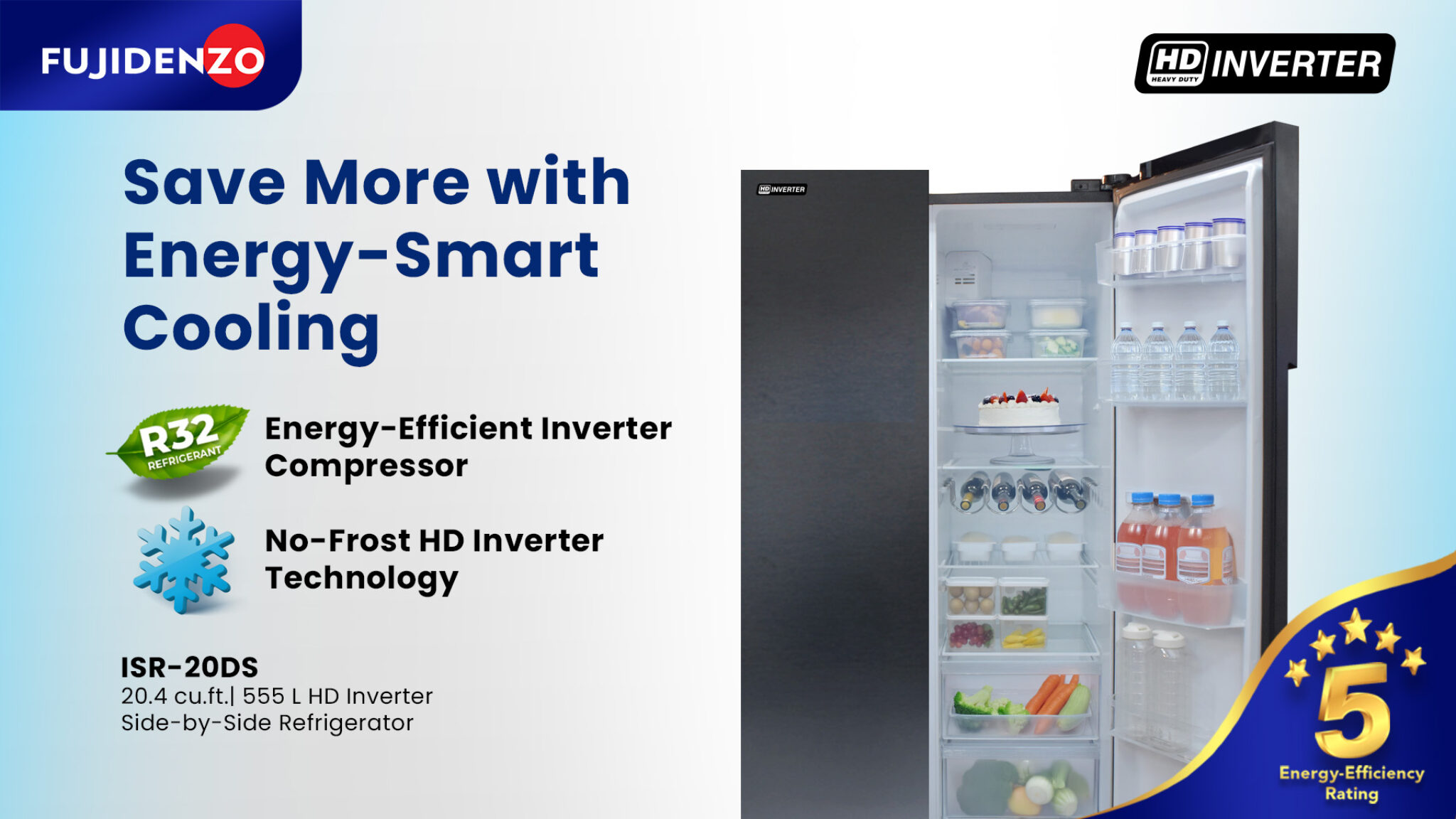 How Fujidenzo makes HD Inverter Side-by-Side Refrigerators practical ...