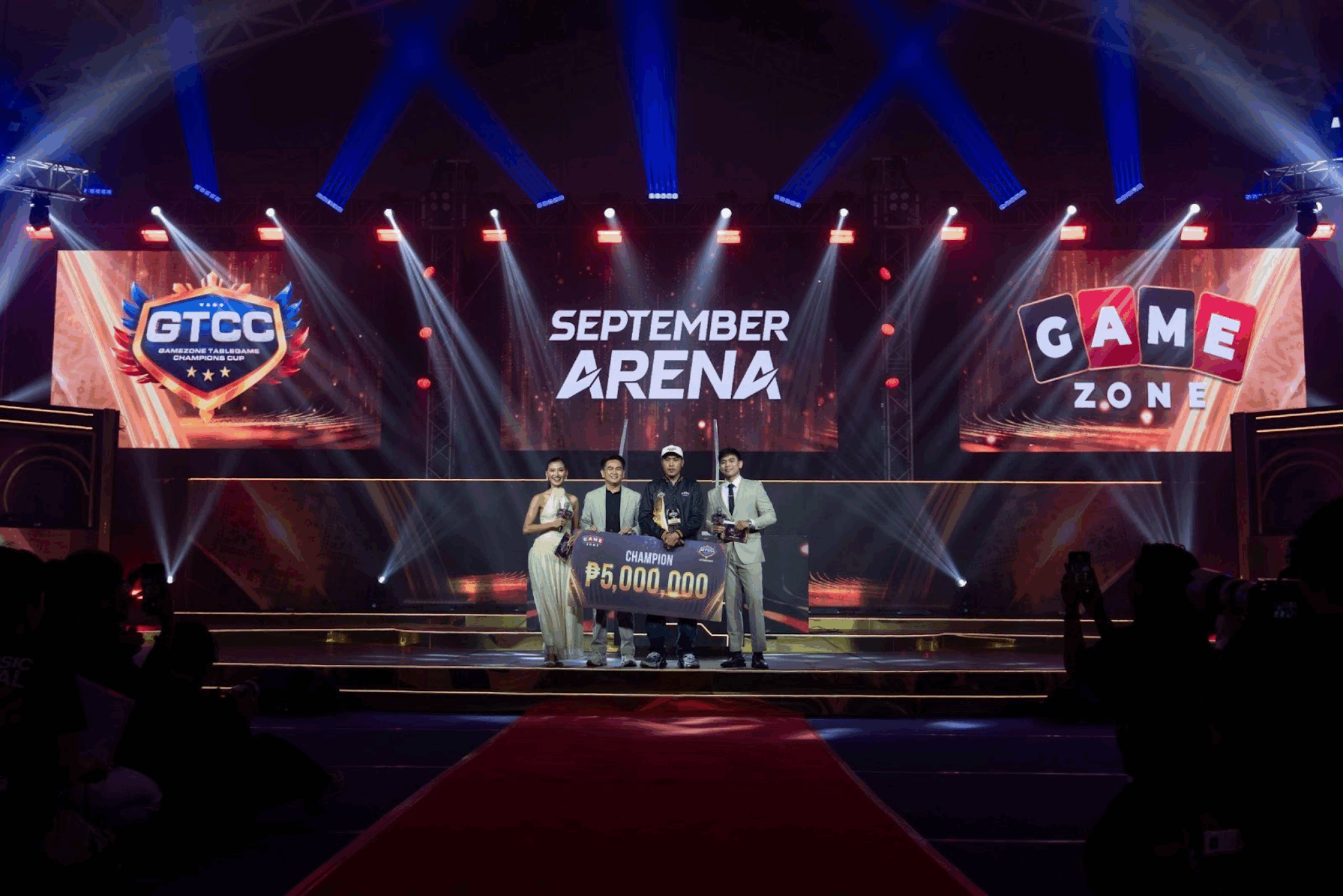 GameZone’s 3rd GTCC first prize of 5 million pesos won by a tailor from ...