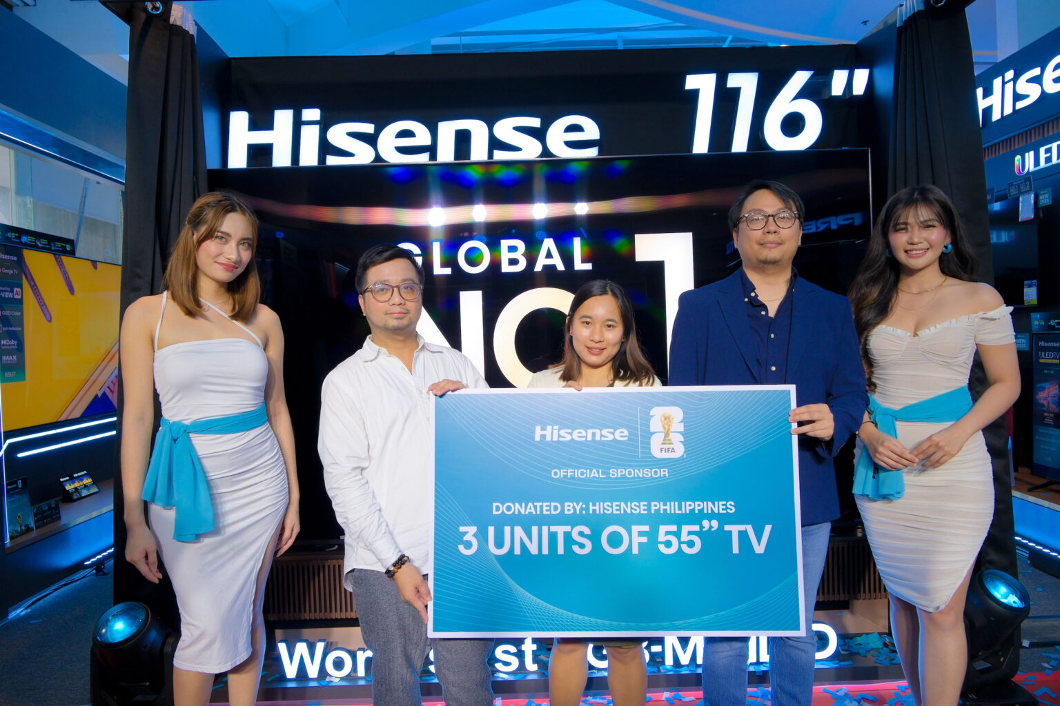 The ultimate view is here: Hisense reveals the World’s Biggest TV RGB ...