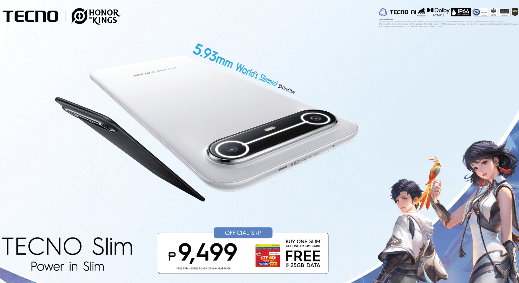 TECNO Philippines launches world’s slimmest 3D-curved AI phone TECNO SPARK Slim for as low as ...