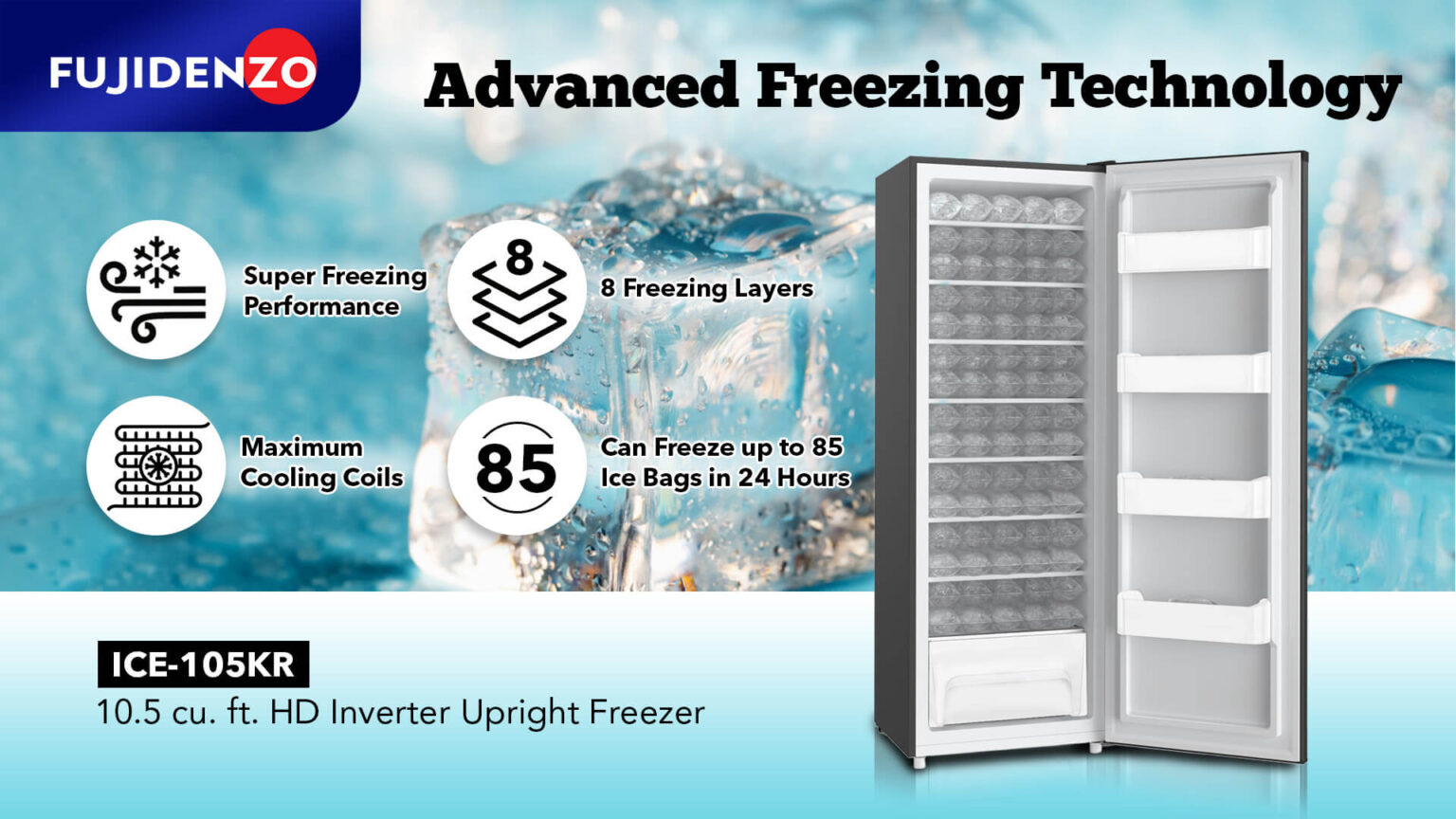 Meet your business' ultimate freezing partner: Fujidenzo HD inverter ...