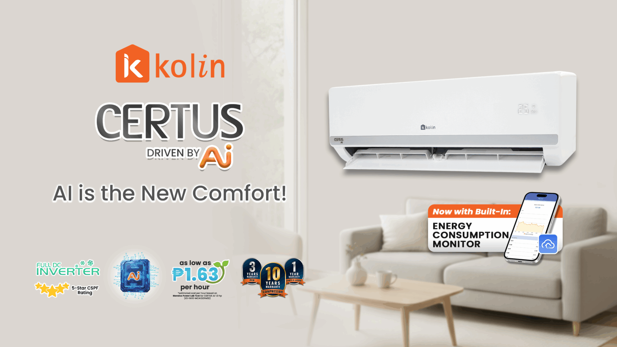 Certus AI: The new standard of comfort