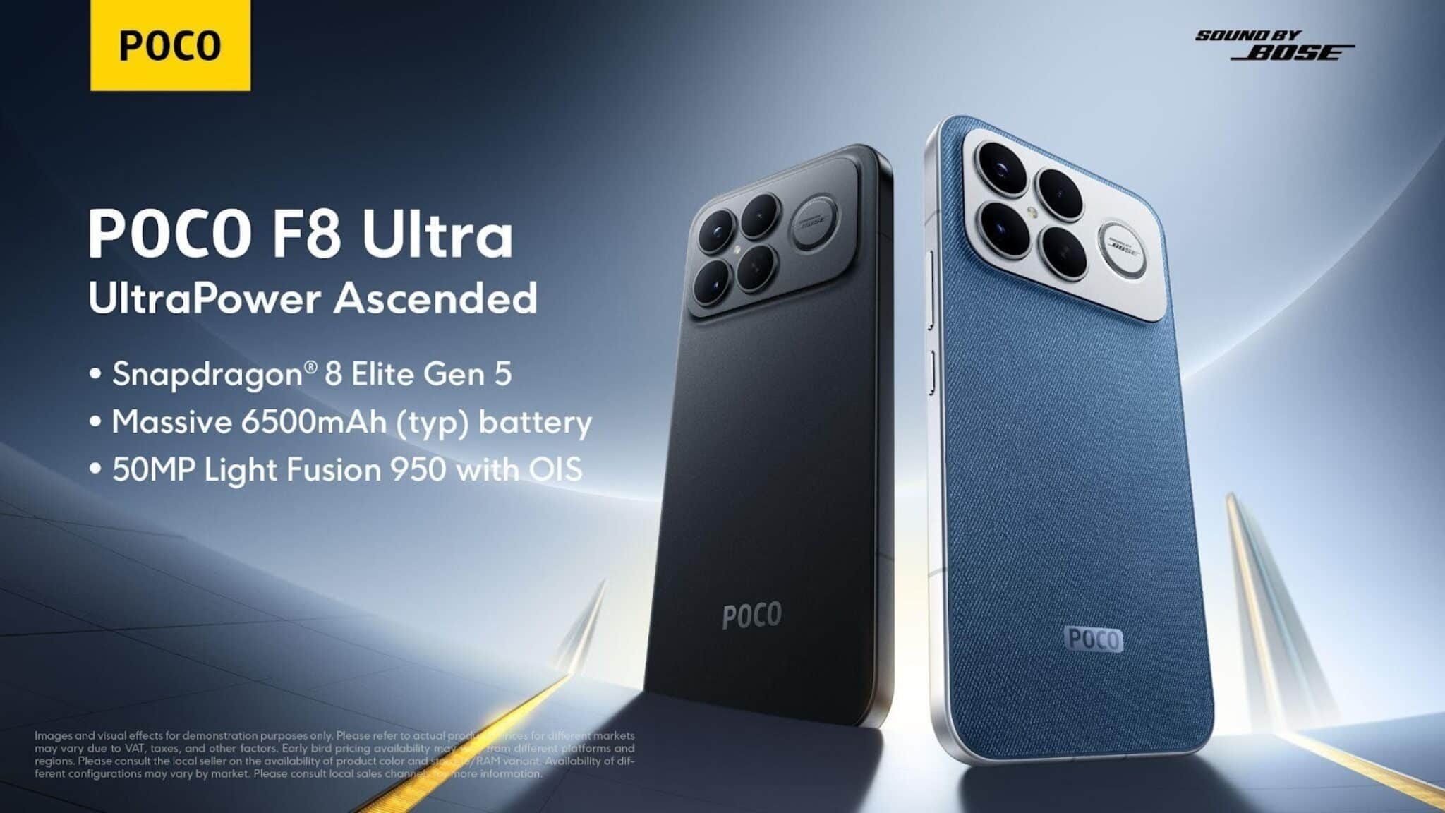 POCO launches POCO F8 Series, entering the premium era with bold ...