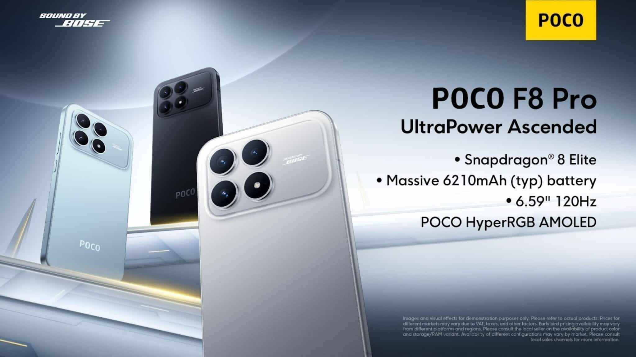 POCO launches POCO F8 Series, entering the premium era with bold ...